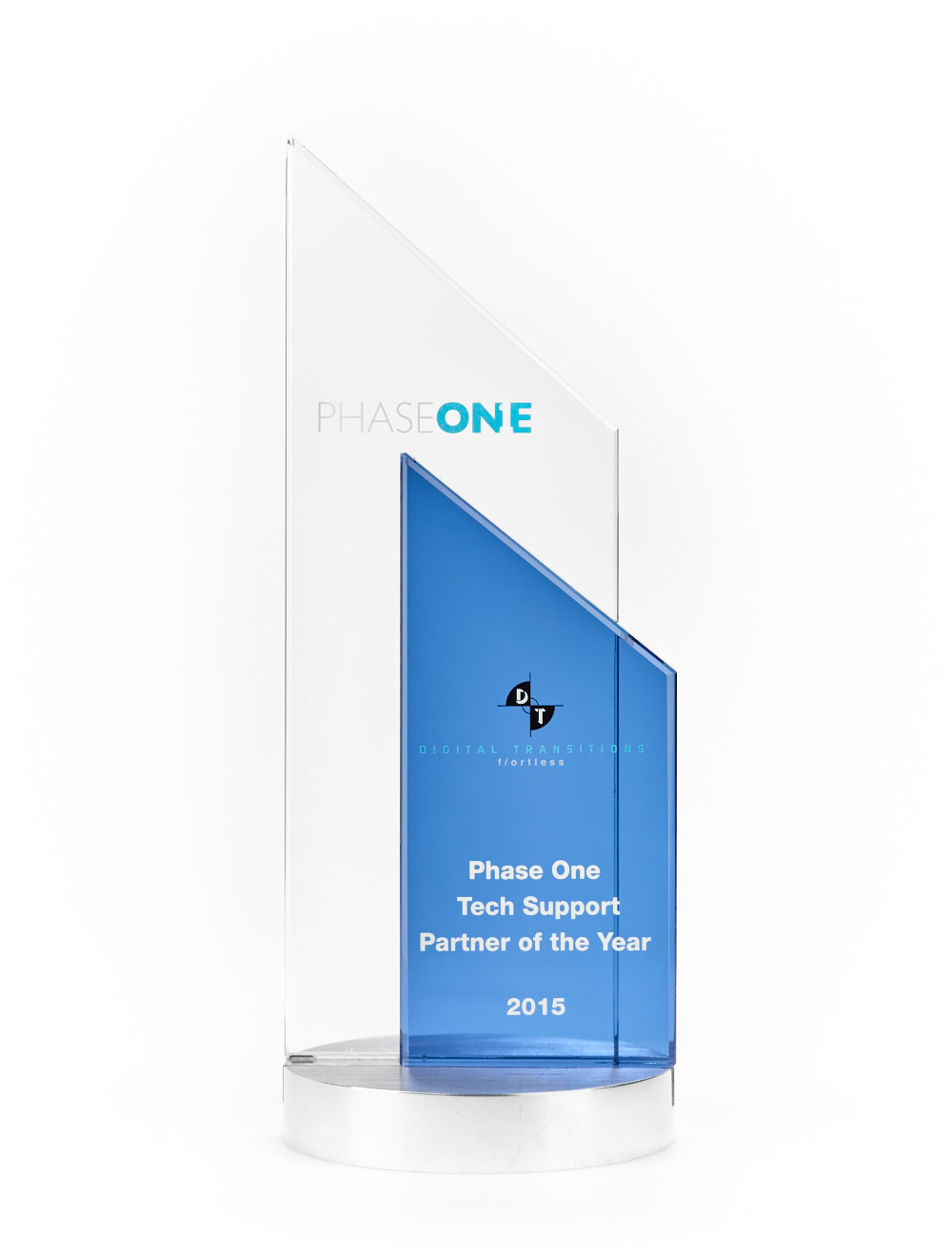 DT is awarded the Phase One Support Partner of the Year Award - DT Photo